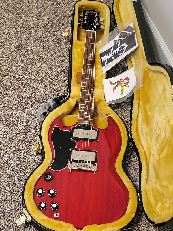 Lefty Epiphone Tony Iommi Signature SG Special Monkey left | Reverb