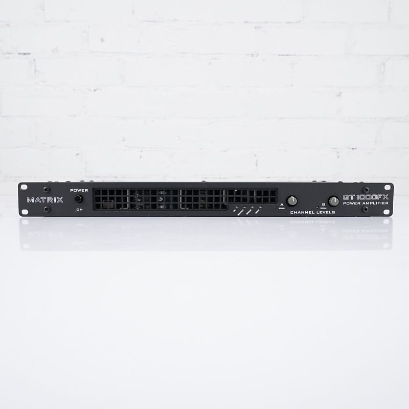 Matrix GT 1000FX Solid State Guitar Power Amp #55390 | Reverb