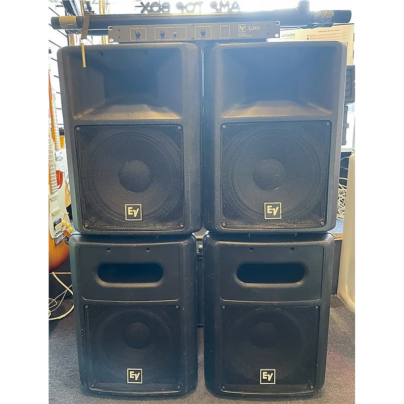 Pair of EV SB 121 + Pair of EV SX 300 + Amcron (Crown) 460 | Reverb