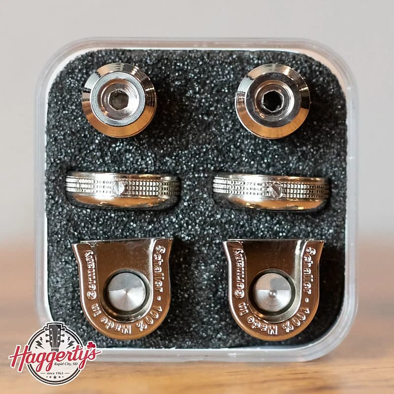Schaller S-Locks Security Strap Locks - Nickel | Reverb Schaller S-Locks Security Strap Locks - Nickel | Reverb