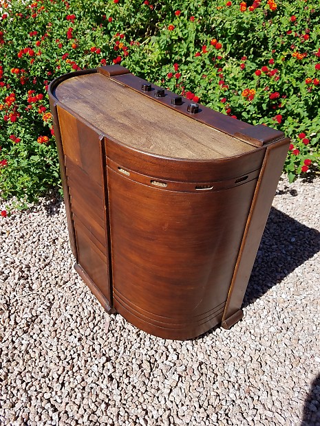 Packard Bell 46-DK Antique Radio Guitar Amp Speaker Cabinet | Reverb