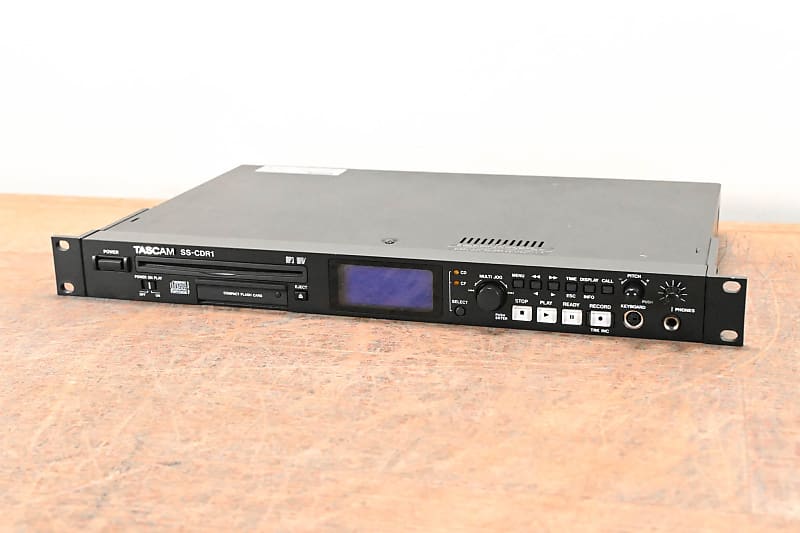 TASCAM SS-CDR1 Rackmount Compact Flash/CD Recorder CG01H5T | Reverb