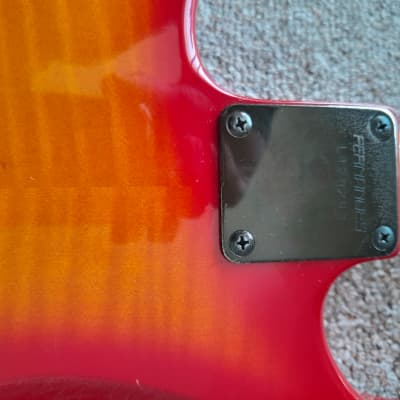 Fernandes Japan FR-85 1988 - Flame Cherry Burst | Reverb Australia