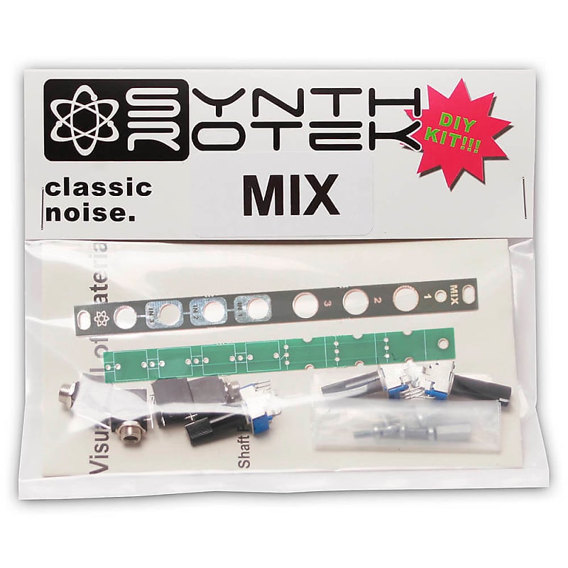 Synthrotek MIX Kit - Eurorack Mixer Module Kit | Reverb