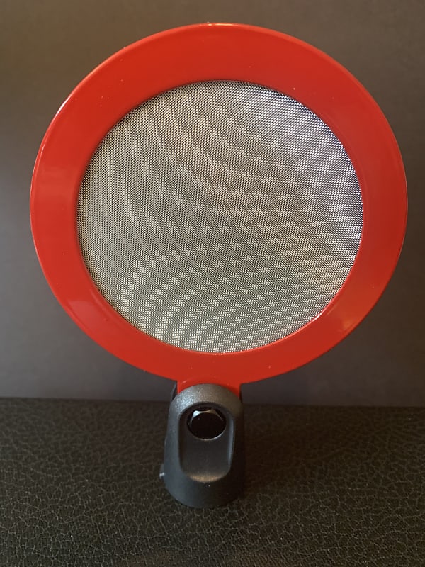 The Hook THPF375RSM-Red stand mount pop filter 2020 RED | Reverb