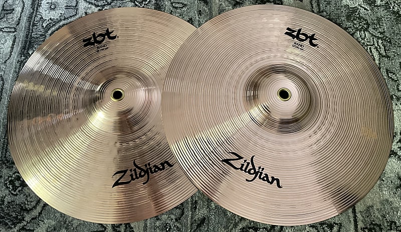 Zildjian ZBT Band Cymbal Pair 12” with Straps | Reverb