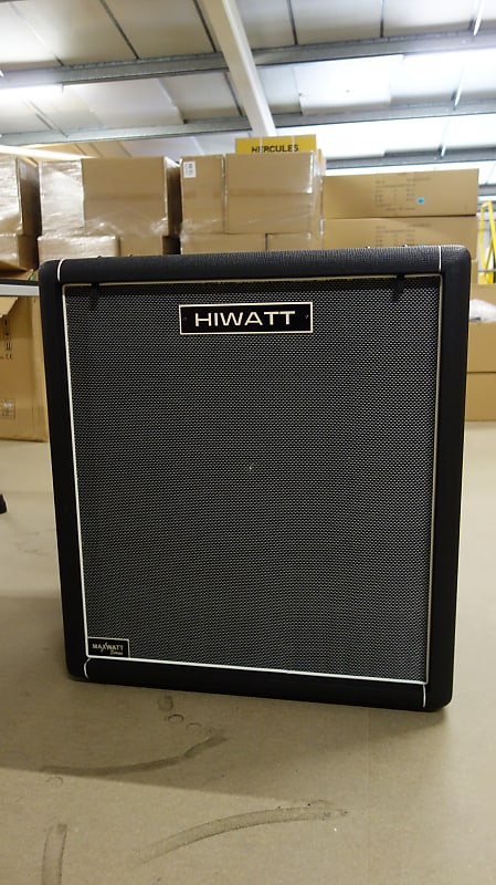 Hiwatt Maxwatt 4 x 10" bass cabinet 2011 - Black | Reverb UK
