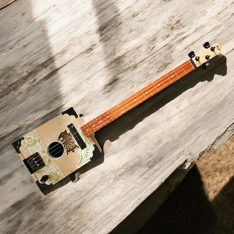 Cigar Box Guitar 3 String | Reverb