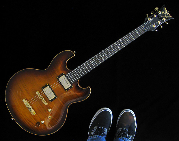 DBZ Imperial Thin Lightweight Electric Guitar w/ Hardshell | Reverb