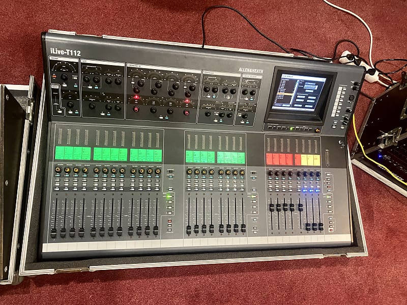 Allen & Heath iLive T112 + iDR48 + cases | Reverb