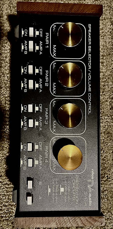 Niles Audio Svc-4 1980’s speaker switch system | Reverb