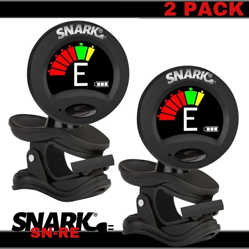 SNARK CLIP-ON RECHARGABLE CHROMATIC TUNER (2 PACK) | Reverb