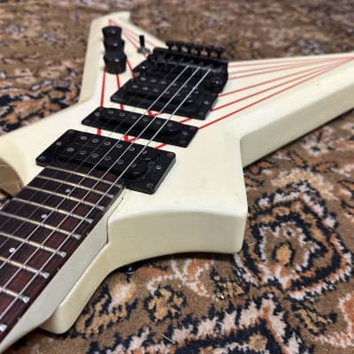 Westone Dynasty w/ original case 1985 - Red Pinstripe MIJ | Reverb