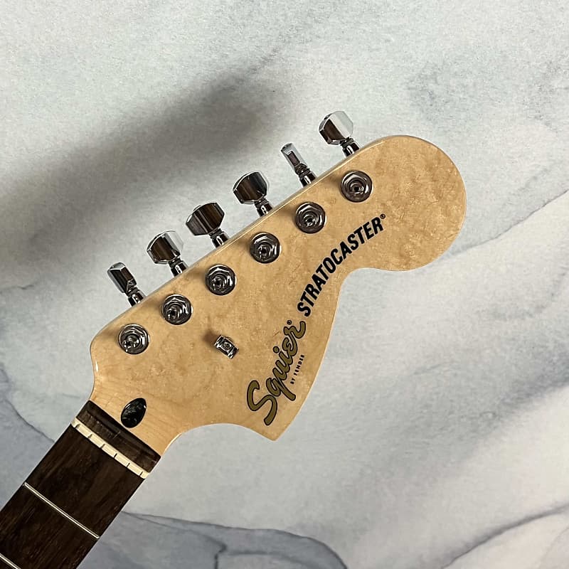 Squier Loaded Stratocaster Neck with CBS Style Headstock, | Reverb