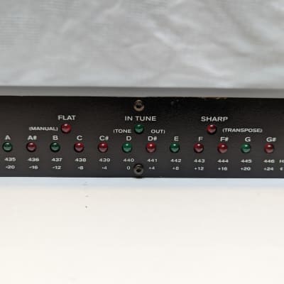 Sabine RT-1601 Rack Mountable Tuner (#1) - Works 100% - Looks | Reverb