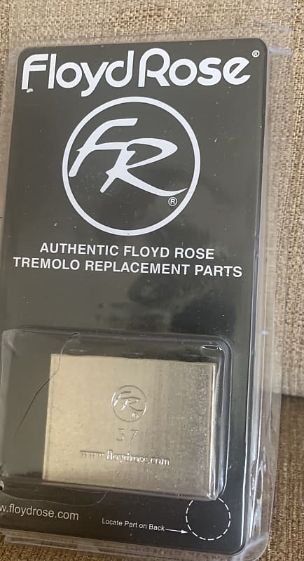 Floyd Rose 37mm block Floyd Rose 2015-2022 Nickel Plated | Reverb