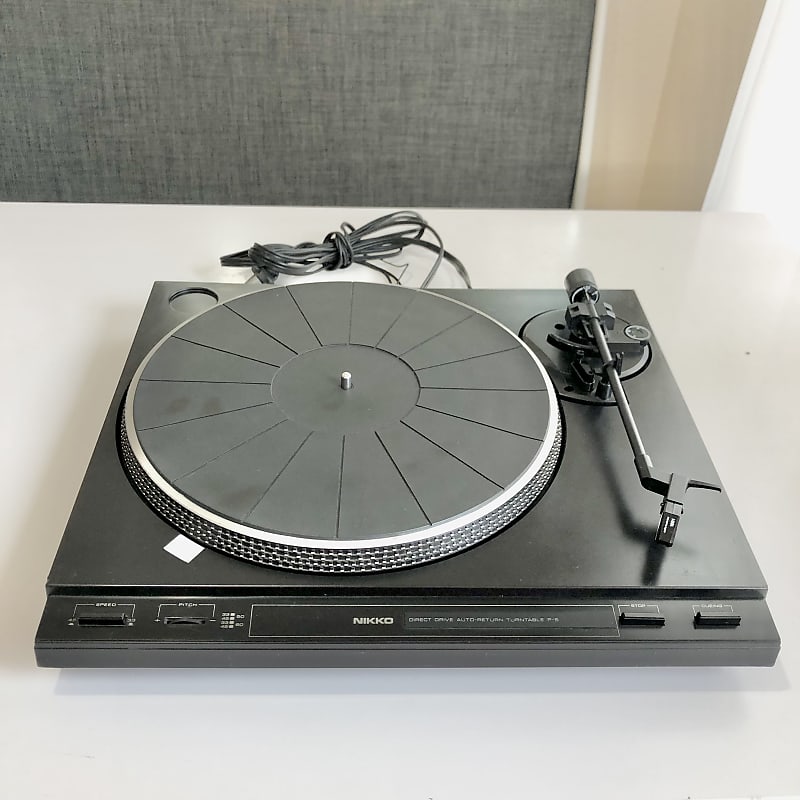 NIKKO P-5 Direct Drive Semi-automatic Turntable. Fully | Reverb
