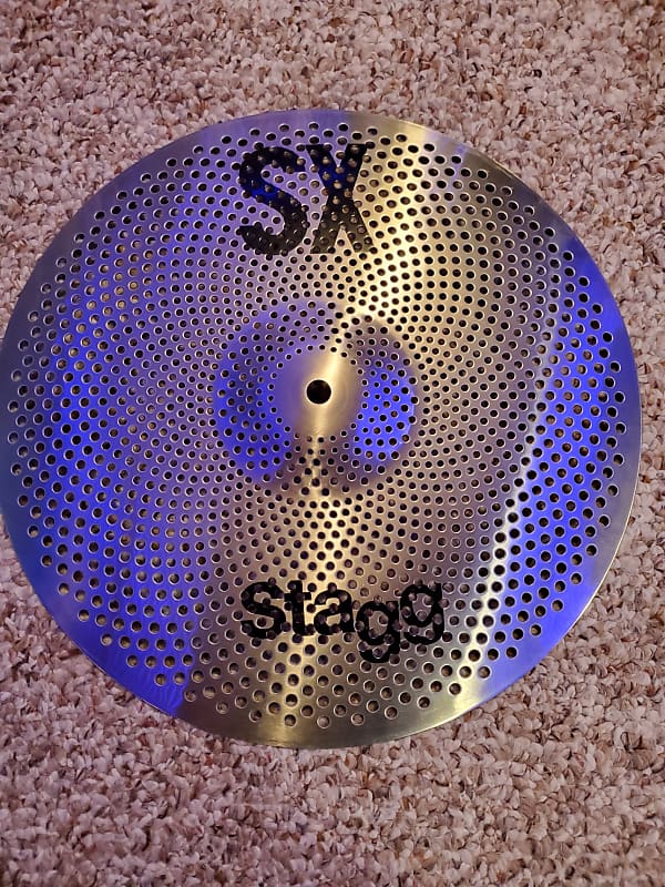 Stagg 14" Low Volume Crash Cymbal 2020 Silver | Reverb