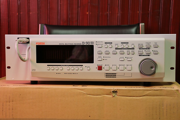 Fostex D-90 8-Track Digital Multitrack Recorder W/Extras | Reverb