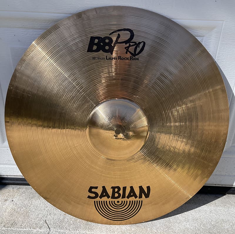 90’s 20” Sabian Light Rock Ride LIKE NEW | Reverb