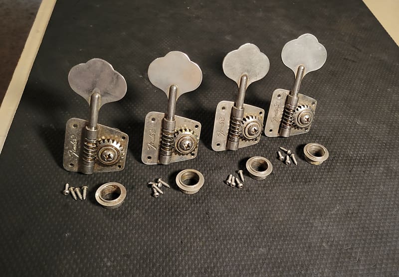 Vintage 1972-76 Fender Bass Tuner Set - Jazz Precision | Reverb