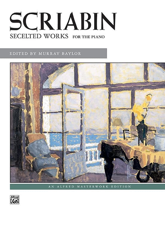 Scriabin Selected Works Book | Reverb