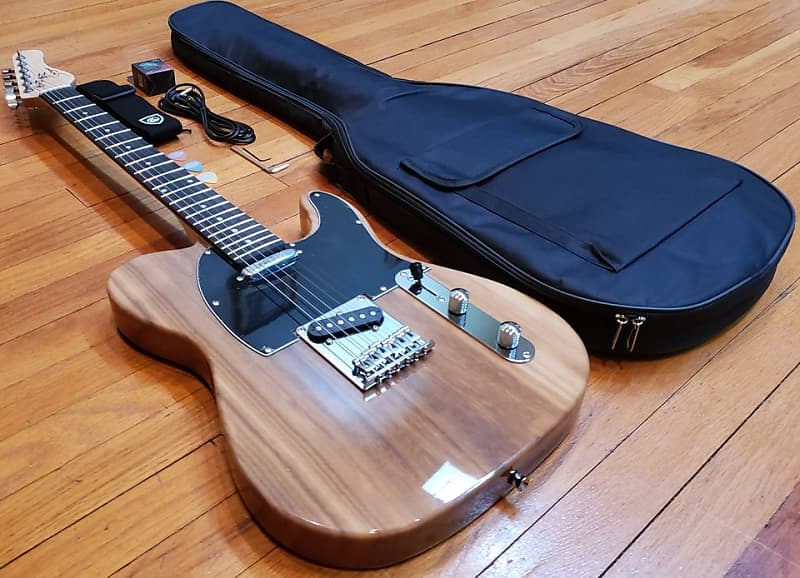 Electric Guitar With Bag And Accessories, Smiger Tele 2021 | Reverb