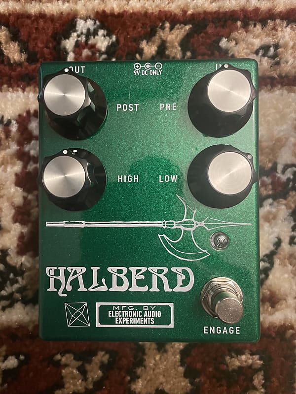 Electronic Audio Experiments Halberd V1 Overdrive - Rare | Reverb