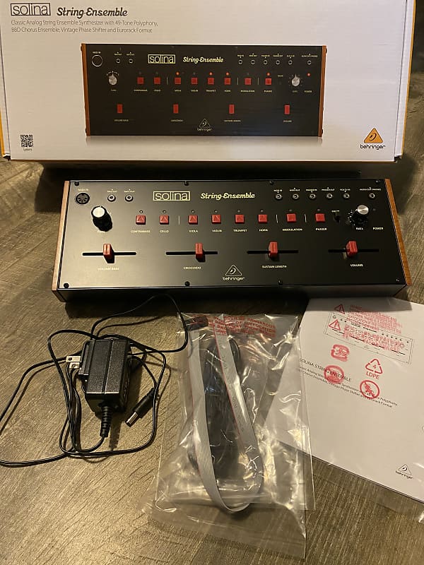 Behringer Solina string ensemble synthesizer 2023 | Reverb