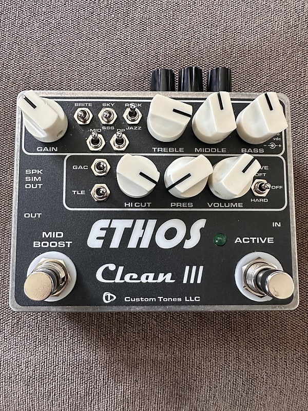 Custom Tones Ethos Clean III 2023 | Reverb