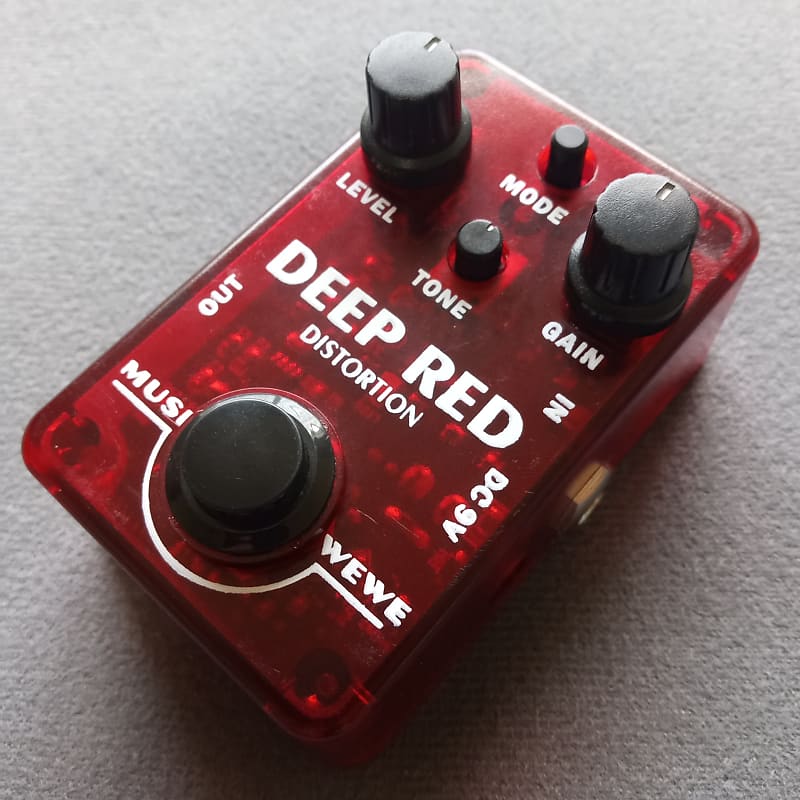 SKS Audio Deep Red Distortion Pedal | Reverb