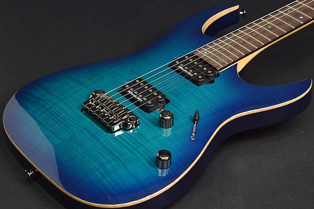 Ibanez Prestige RGA321F Sapphire Blue | Reverb