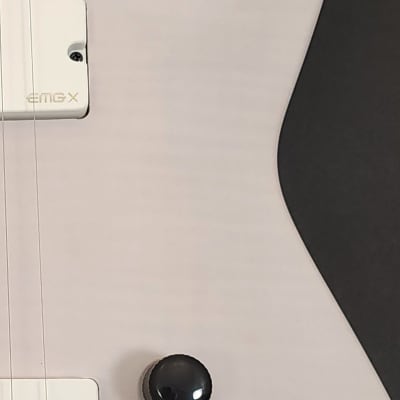 Agile 9 String Electric Guitar Septor Elite 930 EB EMG White | Reverb