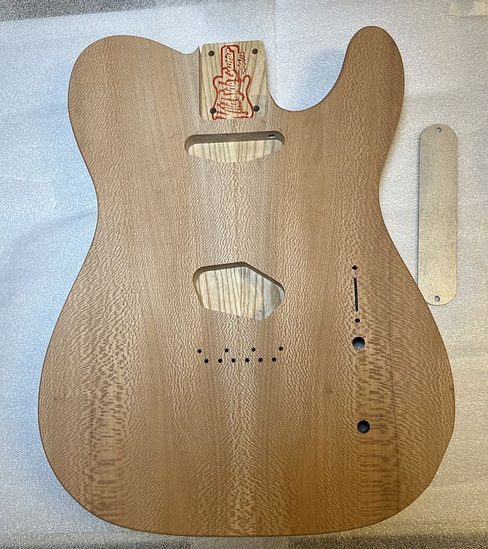 Wild Side Guitars Thinline Telecaster Body 2011 - Unfinished | Reverb