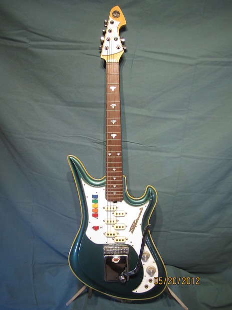 Teisco Spectrum 5 Reissue 1999 Metallic Blue | Reverb