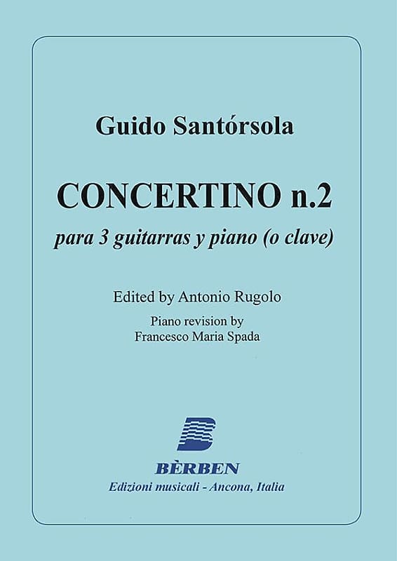 Concertino n. 2 - Berben / Guido Santorsola, Antonio Rugolo, | Reverb