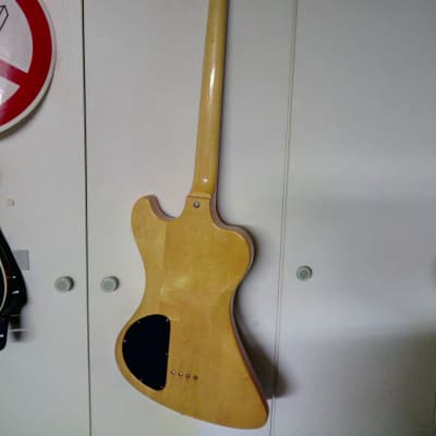 Gibson RD Standard Bass 1977 modified double 4, natural maple | Reverb