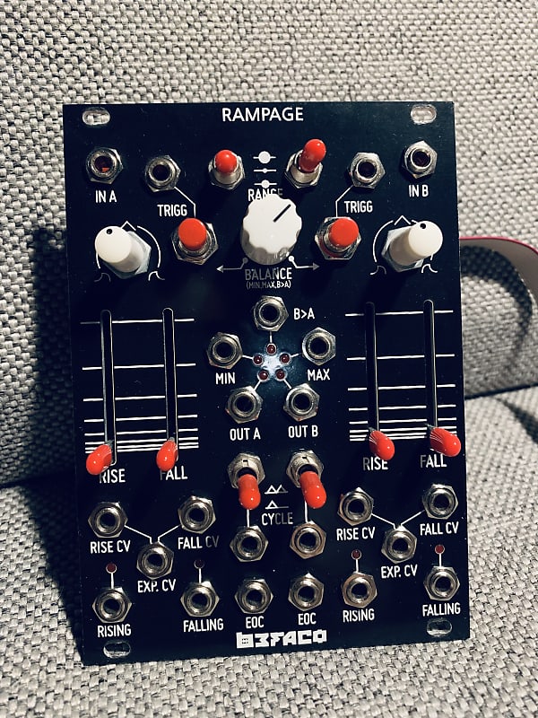 Befaco Rampage Slope Generator with Logical Crossfading | Reverb