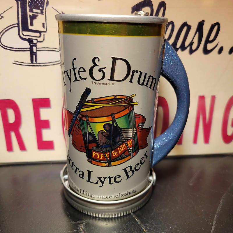 Lo Fi Beer Can Microphone - Fyfe and Drum Light Beer | Reverb Canada