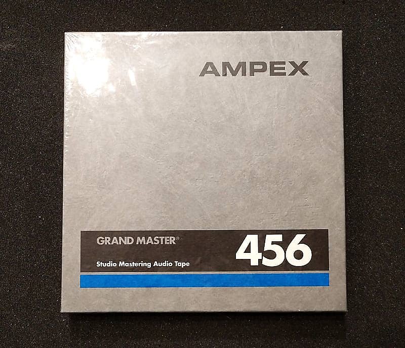 1/4" Ampex 456 Grand Master Audio Tape Reel to Reel | Reverb