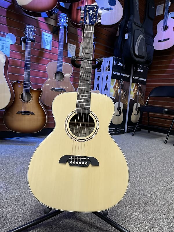 Alvarez RS26 OM/Folk Short Scale Steel String Guitar | Reverb