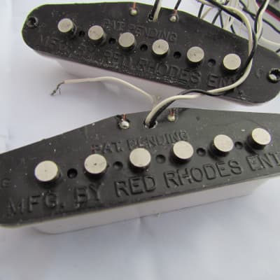 Red Rhodes Velvet Hammer 80's - VHS-1/VHS-1R Strat Pickups | Reverb