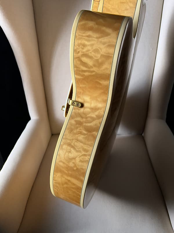 Mark Campellone Special Archtop 17" Quilted Maple DeArmond | Reverb