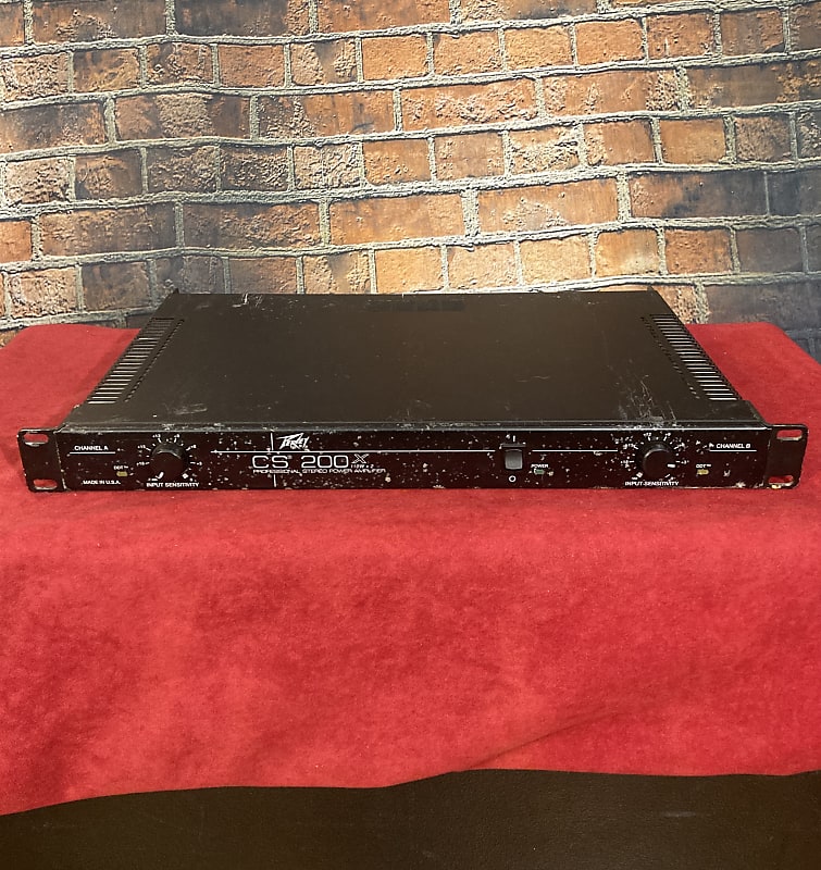 Peavey CS 200x Stereo Power Amplifier | Reverb