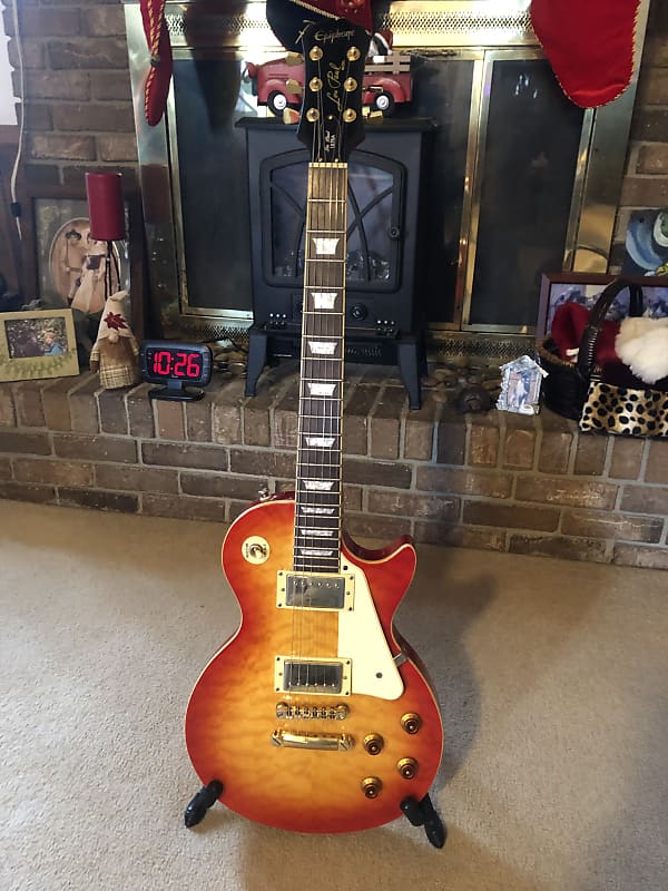 Epiphone ultra 2010's - cherry sunburst | Reverb