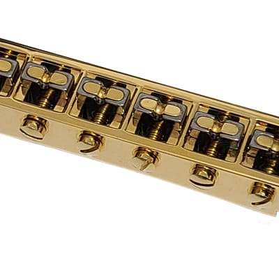 Fishman PowerBridge Tune-o-Matic Piezo Bridge, Gold | Reverb