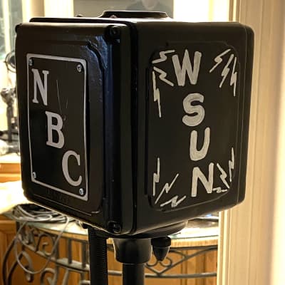 Vintage 1930's RCA 4-A-1 Microphone, WSUN/NBC w/original | Reverb