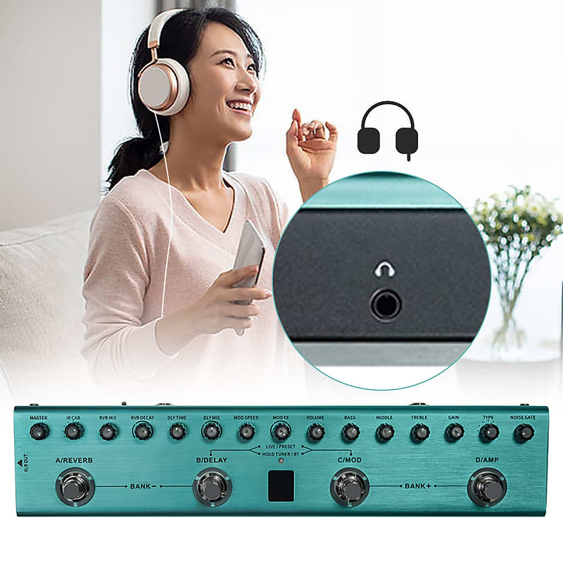 Brand New Digital Multi Effects Guitar Pedal Guitar Effector | Reverb