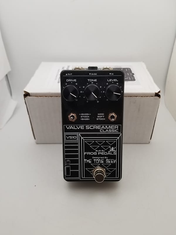 Tone Geek VS10 Valve Screamer - Black X3490 | Reverb