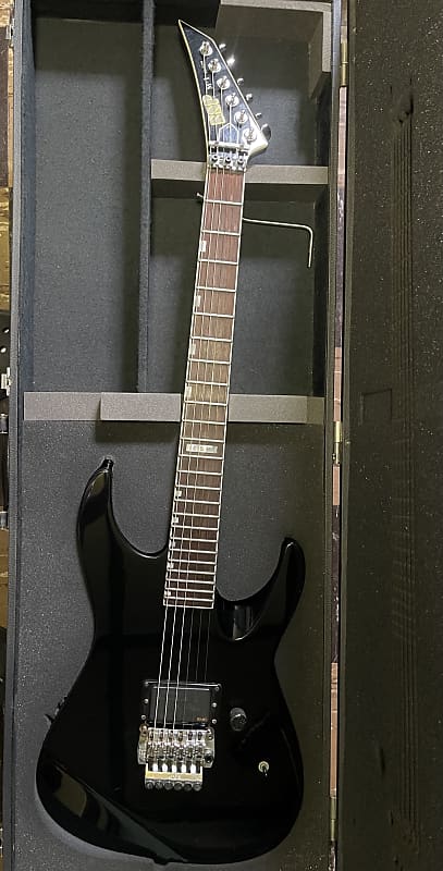 Vintage ESP M1 Custom 1980's Black | Reverb